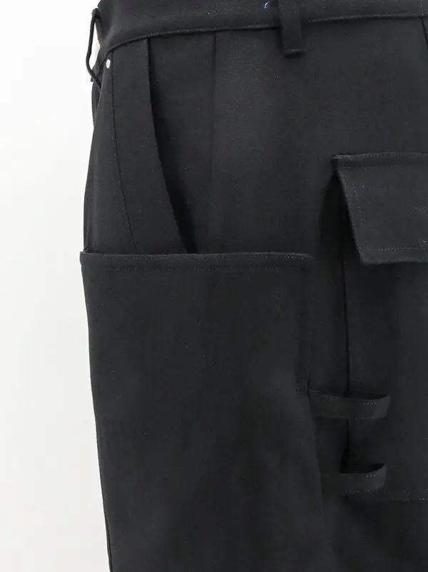 Rick Owens Stefan Cargo Virgin Wool Trousers