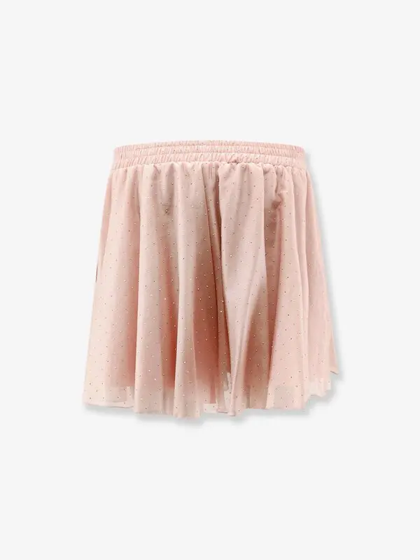 ACTUALEE Shorts With Rhinestones