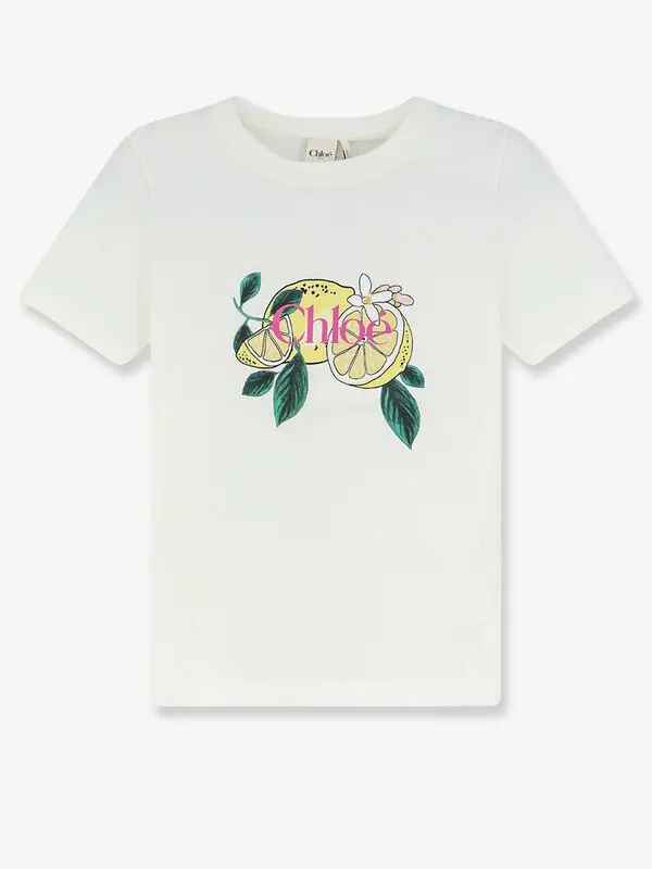 Chloé Cotton Tshirt - White