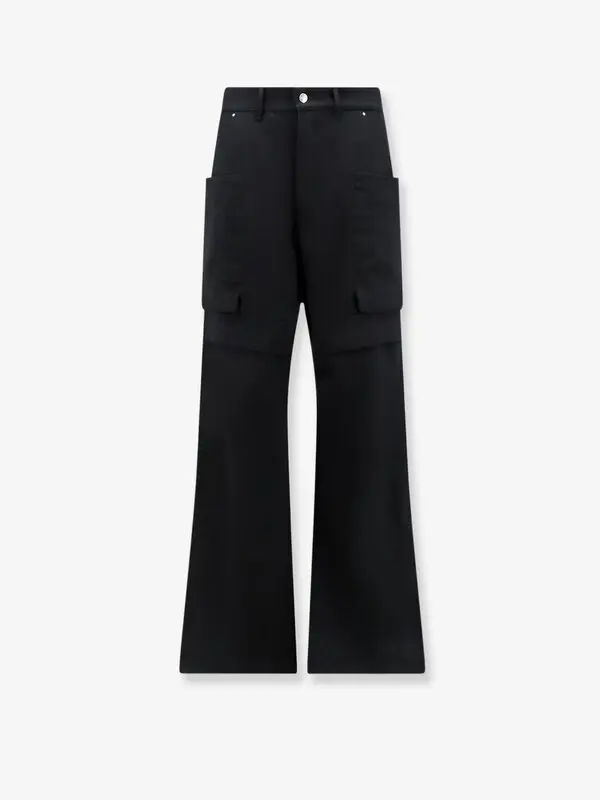 Rick Owens Stefan Cargo Wool Trousers