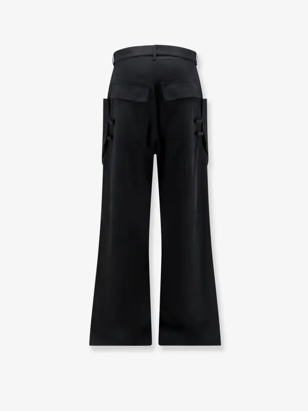 Rick Owens Stefan Cargo Wool Trousers