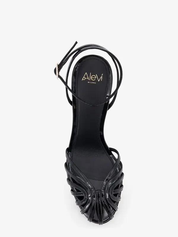 ALEVI` Blake 95 Patent Leather Sandals