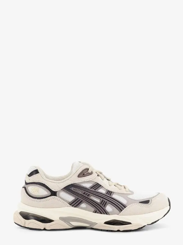 Asics Gelnyc 2.0 Sneakers In Mesh And Suede - Beige