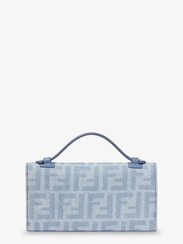 Fendi Baguette Continental Canvas Ff Motif Wallet
