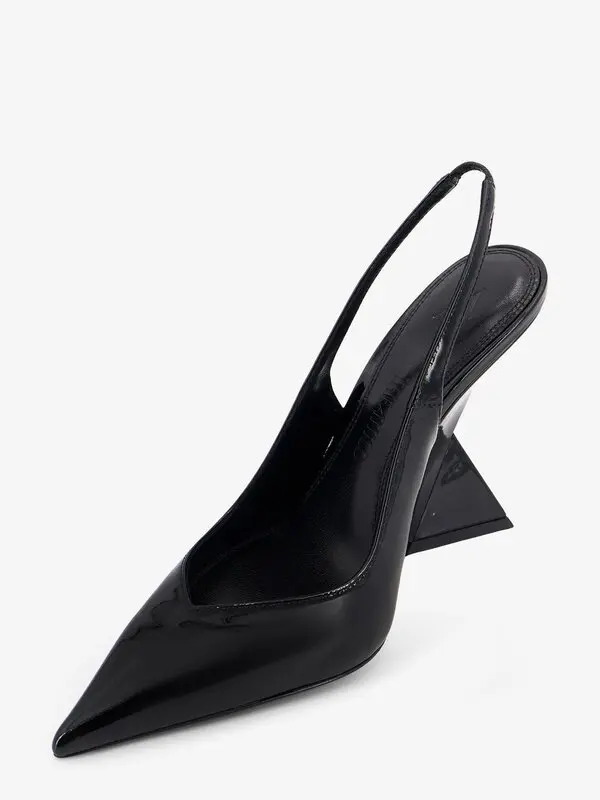 Attico Cheope Patent Leather Décollet