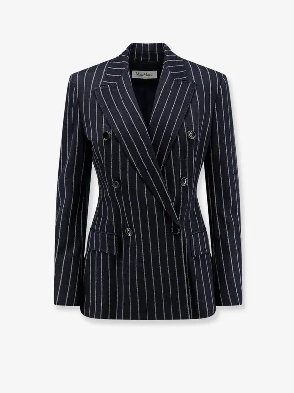 Max Mara Mxmbalta Jersey Blazer - Black