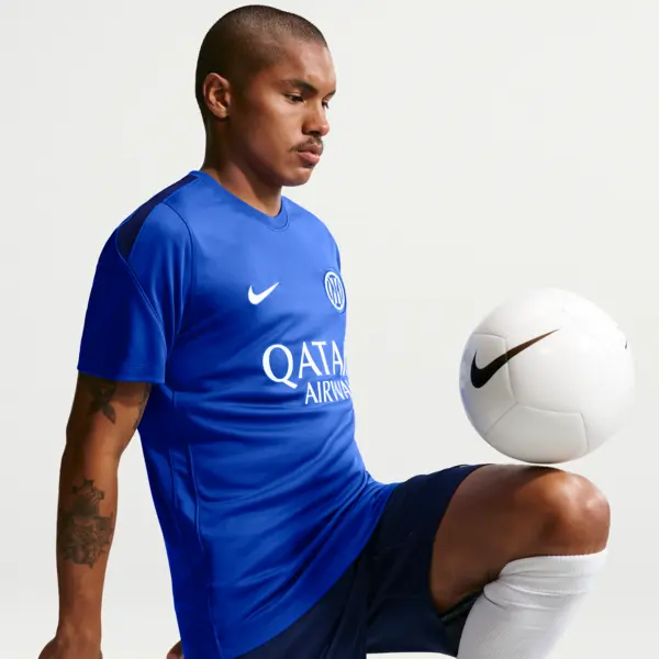 Nike Inter Milan Strike Soccer Dri-fit Short-sleeve Top