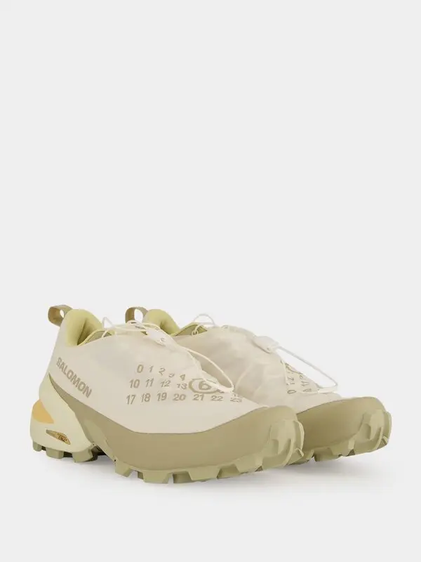MAISON MARGIELA Vanilla And Ice Salomon Lace-up Sneakers - Beige