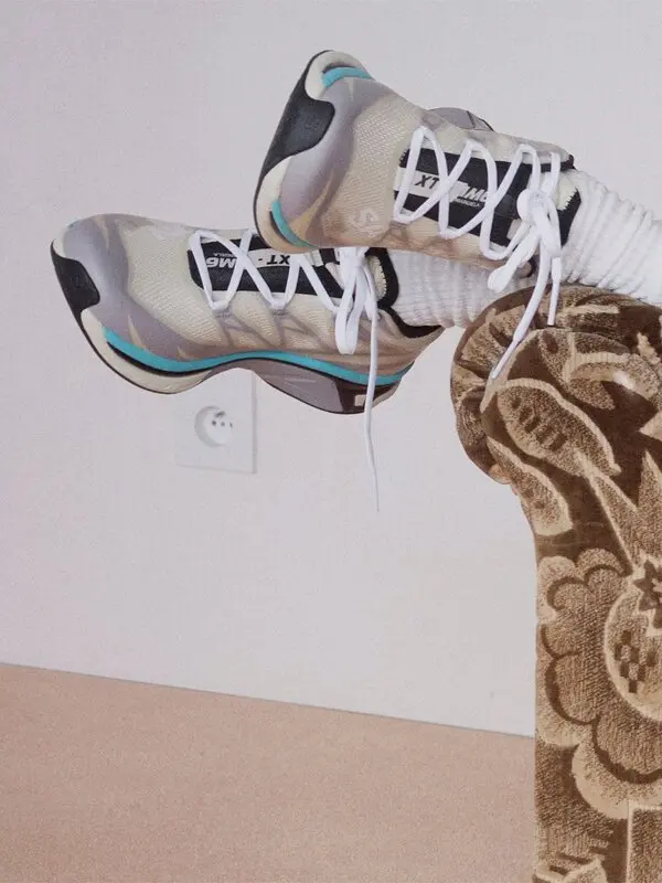 MAISON MARGIELA X Salomon Xt Low-top Sneakers - Beige