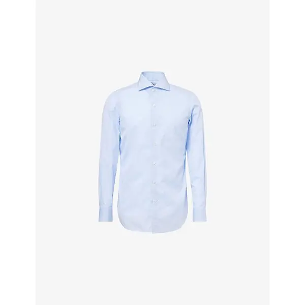 FINAMORE 1925 Napoli Regular-fit Cotton Shirt