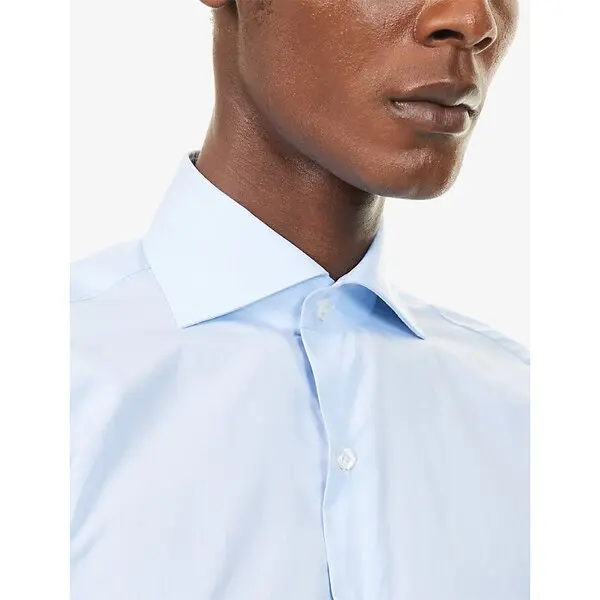 FINAMORE 1925 Napoli Regular-fit Cotton Shirt