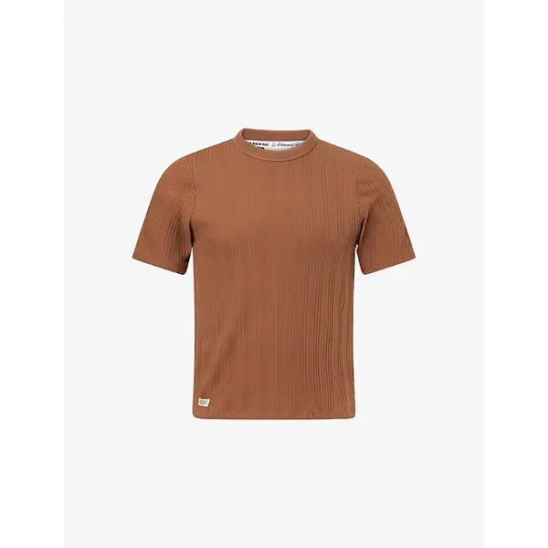 PERCIVAL Leon Slim Ribbed Cotton-jersey T-shirt