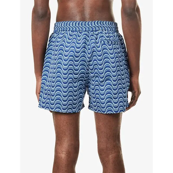 ARNE Wave Print Swim Shorts