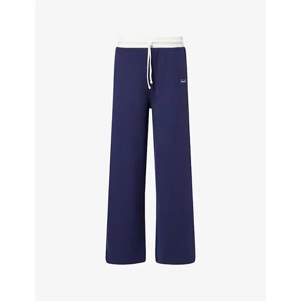 4TH & RECKLESS Ribbed Cotton Wide-leg Trousers