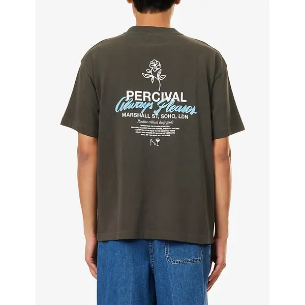 PERCIVAL Otto Oversized Cotton-jersey T-shirt