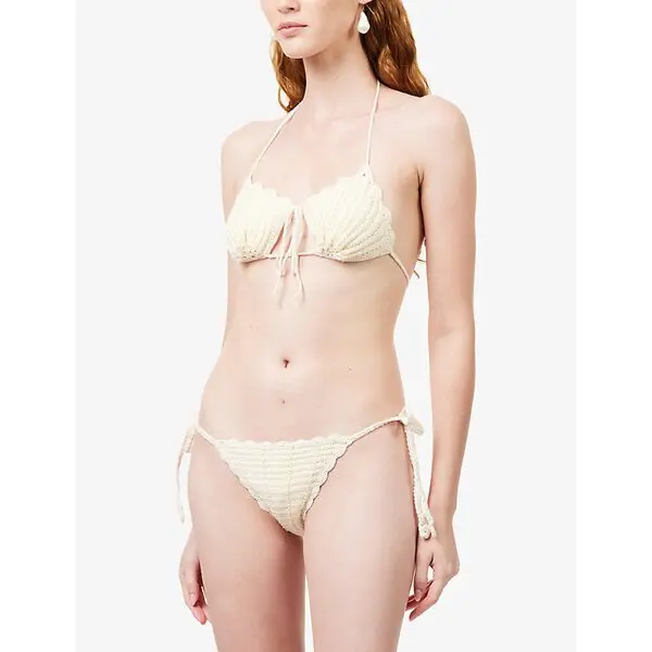 Agua Bendita Crochet Bikini Top