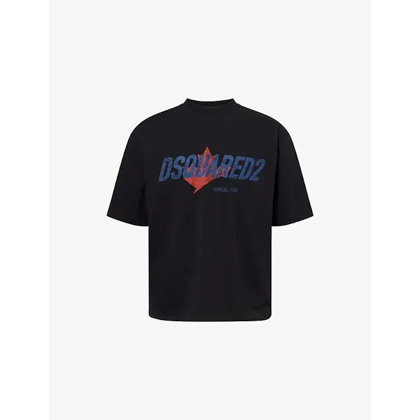 Dsquared2 Maple Loose-fit Cotton-jersey T-shirt