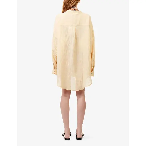 Monday Swimwear Barcelona Crinkle Linen Shirt