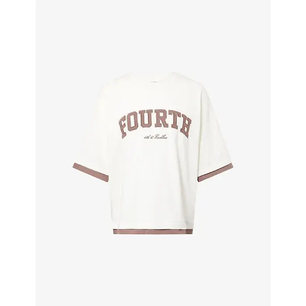 4TH & RECKLESS Fourth" Cotton T-shirt