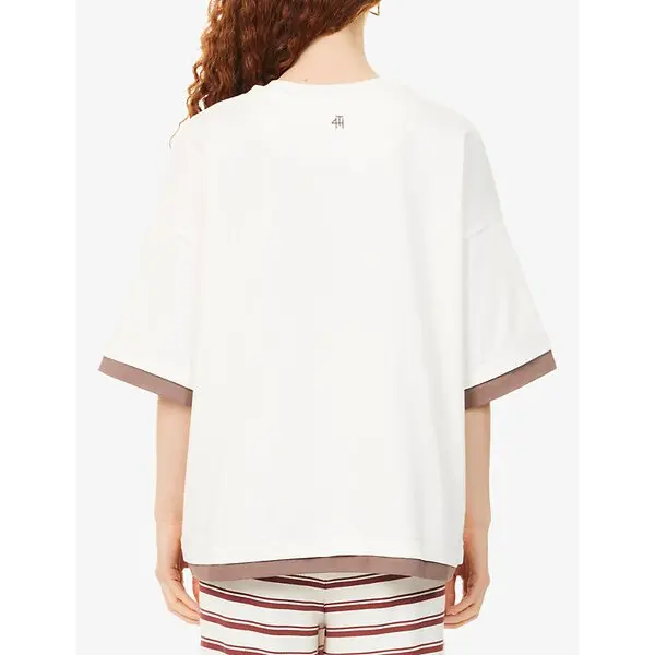 4TH & RECKLESS Fourth" Cotton T-shirt