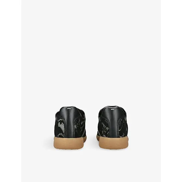 MAISON MARGIELA Replica Leather And Lace Low-top Sneakers
