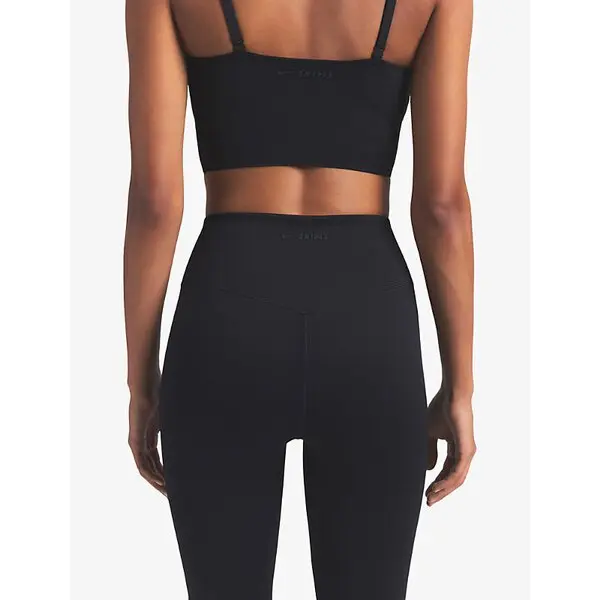 NIKESKIMS Matte High-waisted Slim-flared Workout Leggings