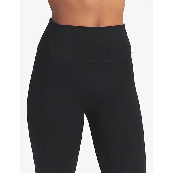 NIKESKIMS Matte High-waisted Slim-flared Workout Leggings