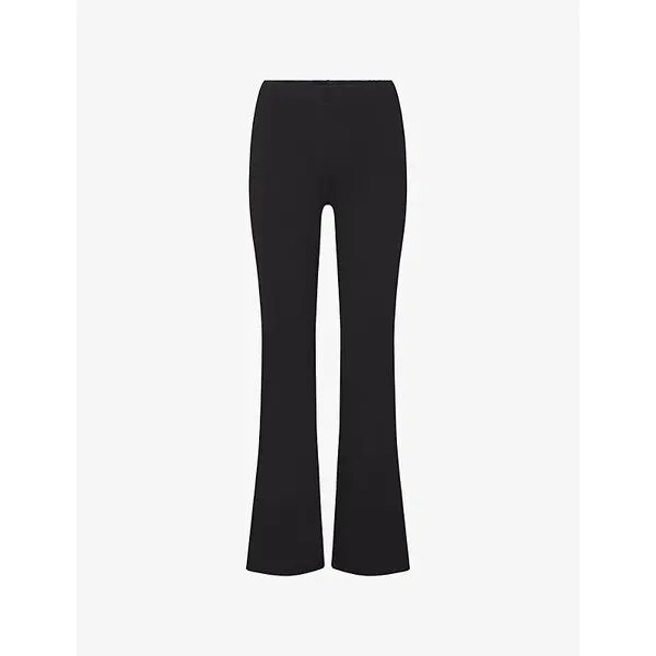 NIKESKIMS Airy Low-rise Mini Flare Jersey Trousers