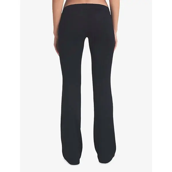 NIKESKIMS Airy Low-rise Mini Flare Jersey Trousers