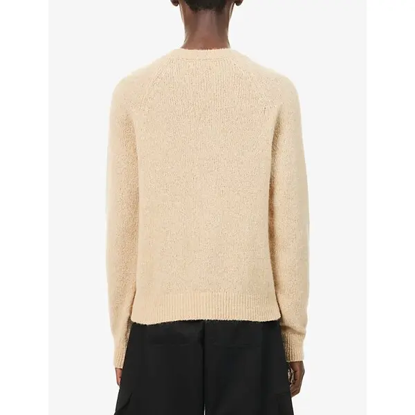 Dries Van Noten Crew Neck Alpaca-blend Jumper