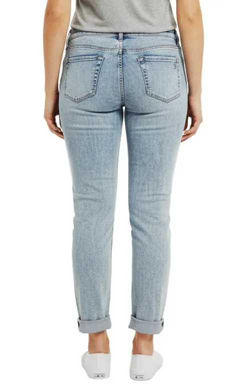 SLINK JEANS Straight Leg Boyfriend Jeans