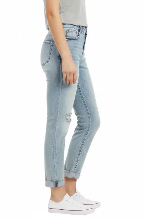 SLINK JEANS Straight Leg Boyfriend Jeans