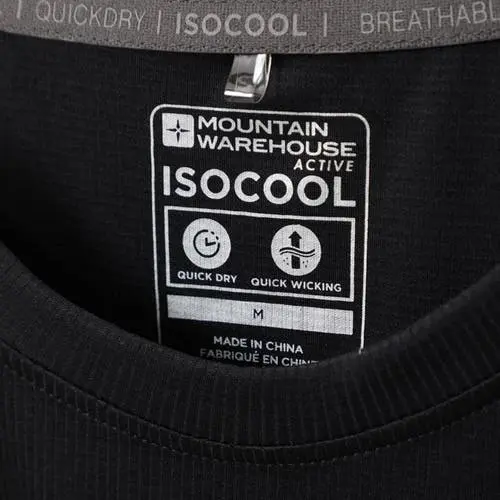 Mountain Warehouse Aero Ii Short-sleeved T-shirt - Black