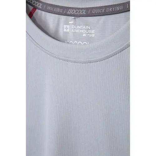 Mountain Warehouse Aero Ii Short-sleeved T-shirt - Light Grey