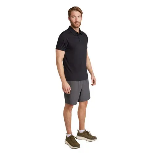 Mountain Warehouse Isocool Lightweight Polo Shirt - Black