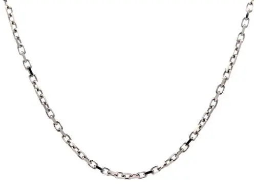 ANCONA JEWELRY Sterling Cable Chain Necklace, -inch - Silver