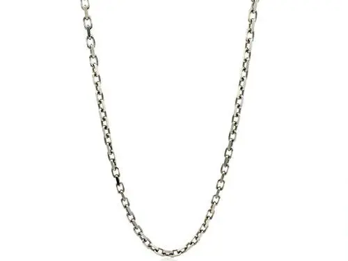ANCONA JEWELRY Sterling Cable Chain Necklace, -inch