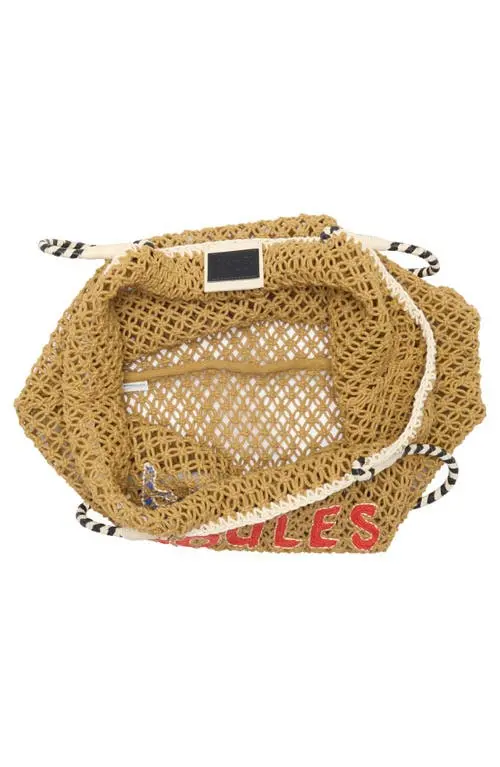 Clare V. L'été Moules Frites Cotton Crochet Tote