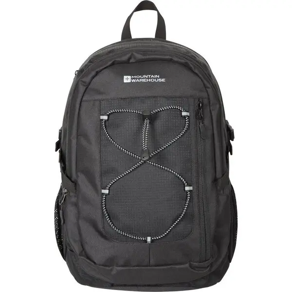 Mountain Warehouse Peregrine Logo Backpack - Black