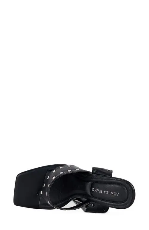 AZALEA WANG Sodalite Wrap Sandal