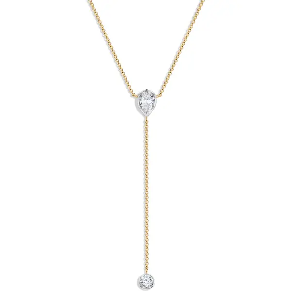 ELECTRIC PICKS Mayfair Lariat Necklace - Gold