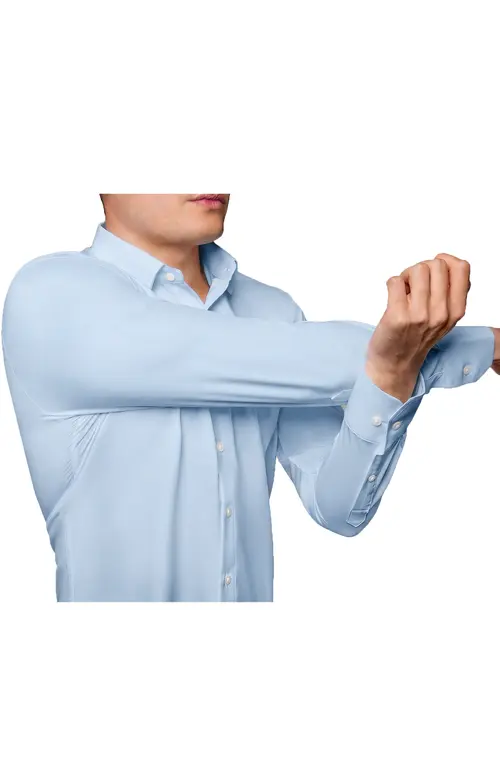 ALL CITIZENS Venture Tech Dress Shirtclassic Fit - Light Blue
