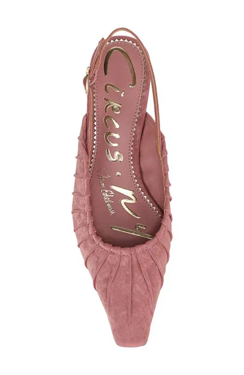 CIRCUS NY BY SAM EDELMAN Katia Slingback Pumps - Berry Blush
