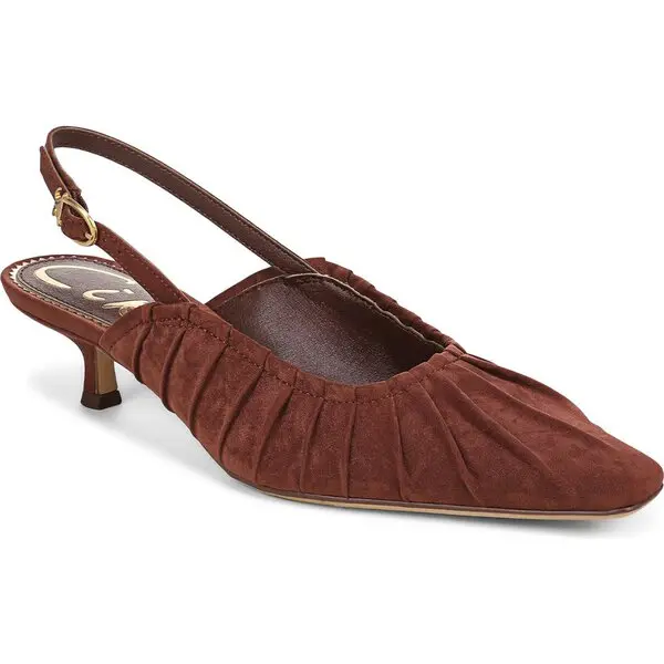 CIRCUS NY BY SAM EDELMAN Katia Slingback Pump - Deep Pecan