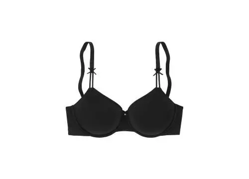 LASCANA Unlined Minimizer Bra - Black
