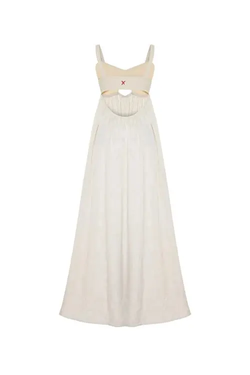 PCFG Daydreamers Strappy Maxi Dress With Knit Top