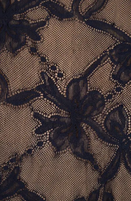 MODENAIRE Sheer Lace Sleeveless Maxi Dress