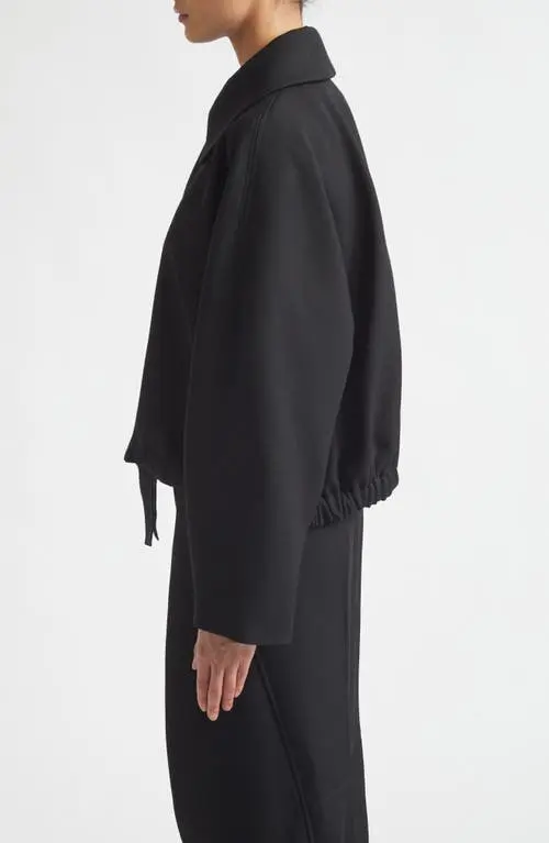 Victoria Beckham Arden Virgin Wool Bomber Jacket