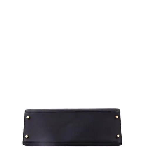 Hermès Kelly Handbag Epsom With Gold Hardware 32 - Black