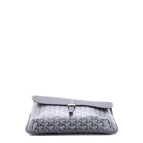 Goyard Coursier Messenger Bag Coated Canvas And Leather
